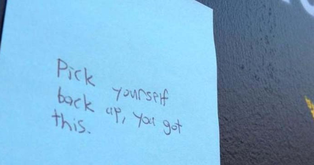 Can You Post Inspirational Post-its at Your College? | The Foundation ...