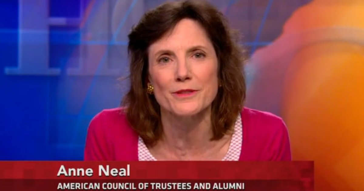 ACTA President Anne Neal Talks Campus Sexual Assault on 'PBS NewsHour ...