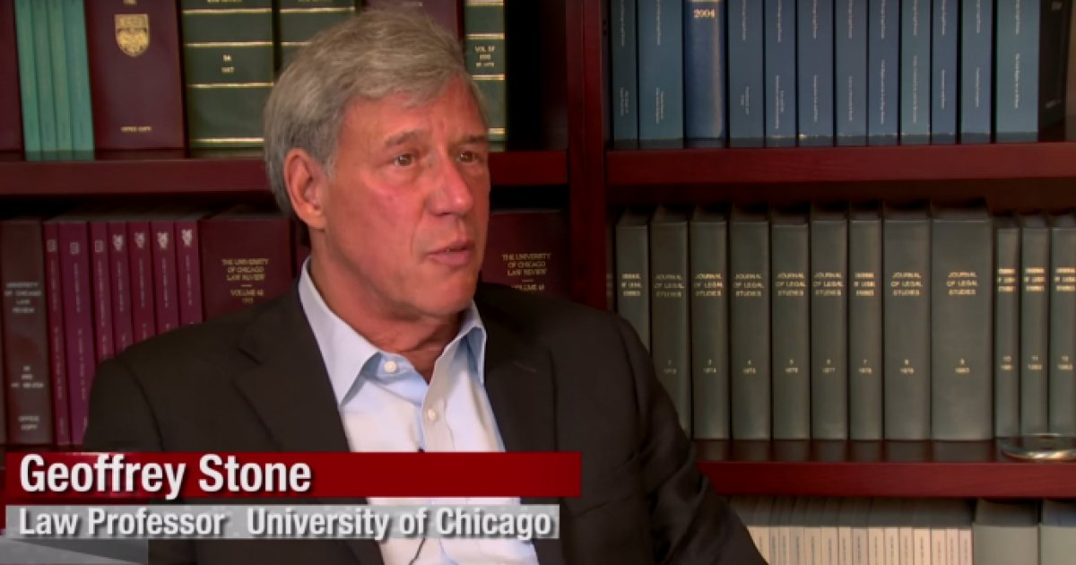 Geoffrey Stone to deliver keynote at the FIRE Faculty Conference, and ...