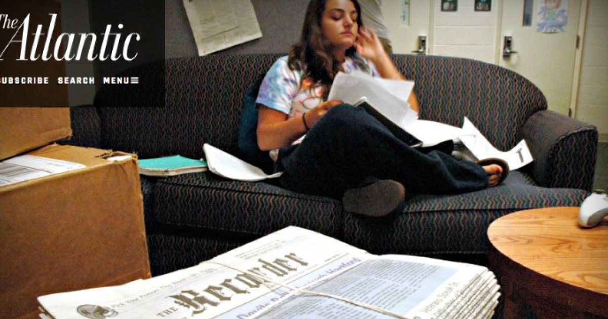 The Atlantic: Student Journalists Nationwide Fight First Amendment ...