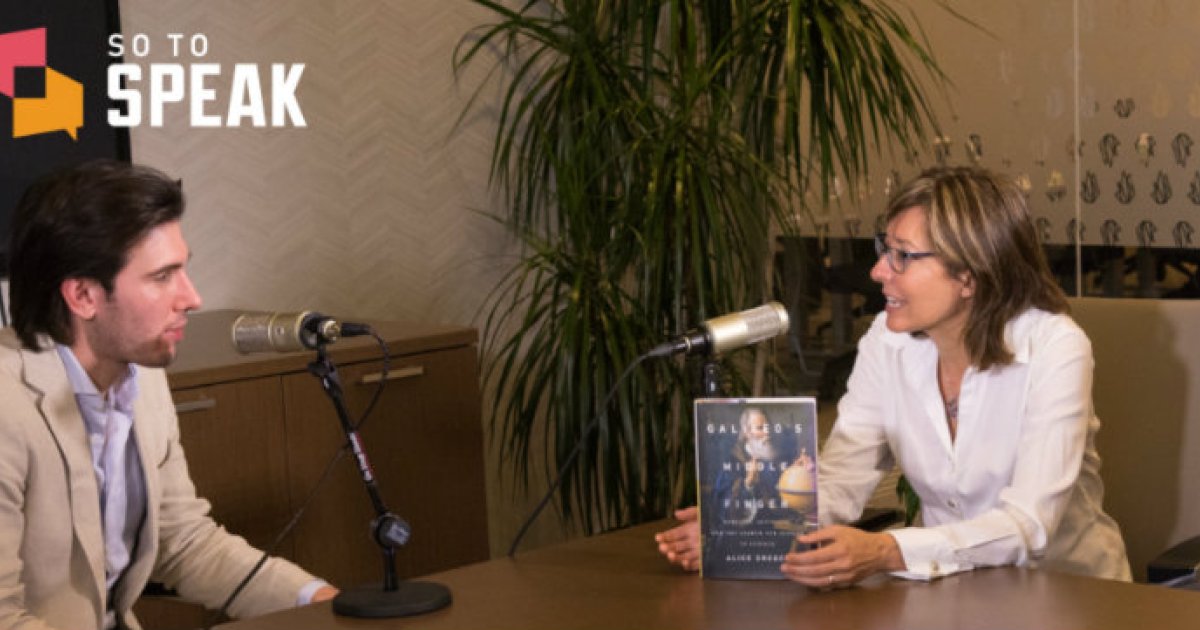 ‘So to Speak’ Podcast: Alice Dreger on Academic Freedom | The ...