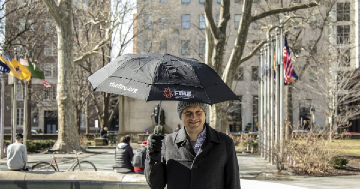 Join our Monthly Giving Program and get a FIRE umbrella!