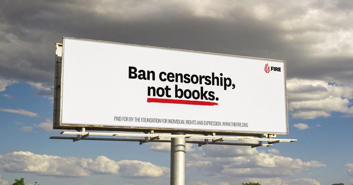Billboard campaign tells Texas officials to respect the First Amendment ...