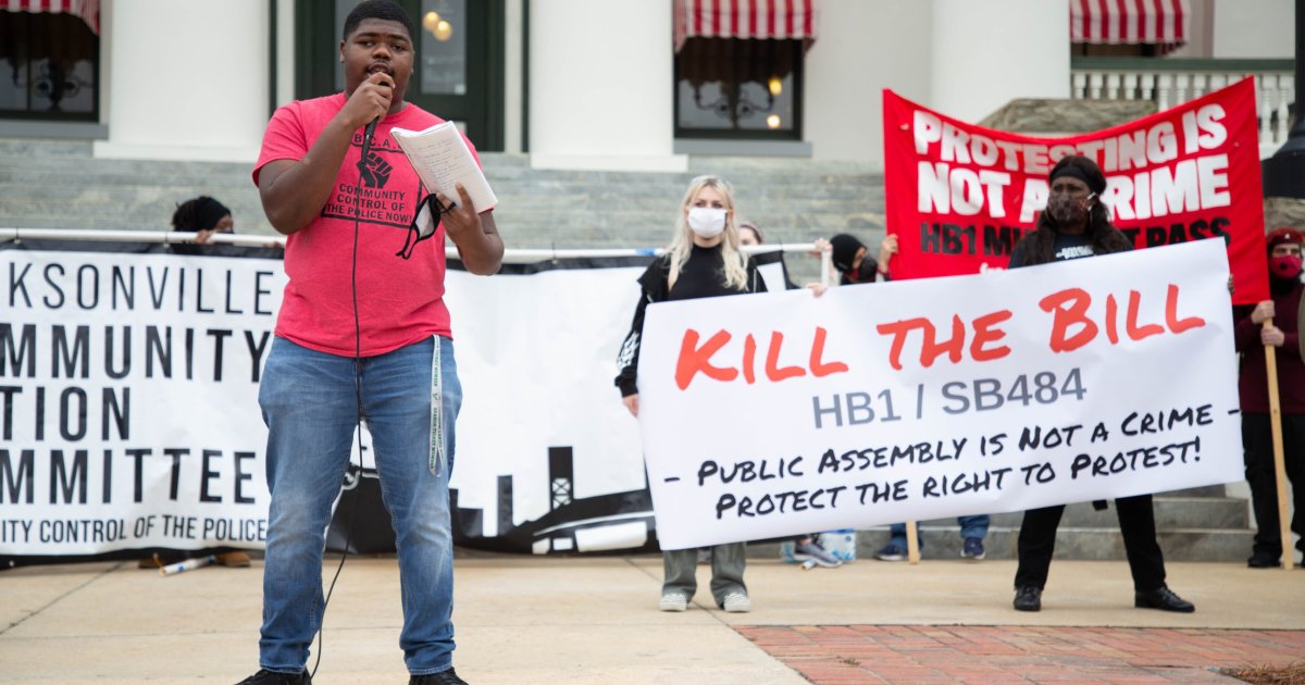 Florida city bans ‘political’ events of 10-plus people in all parks ...