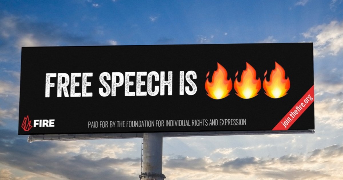 FIRE launches $3M free speech advertising campaign in Philadelphia ...