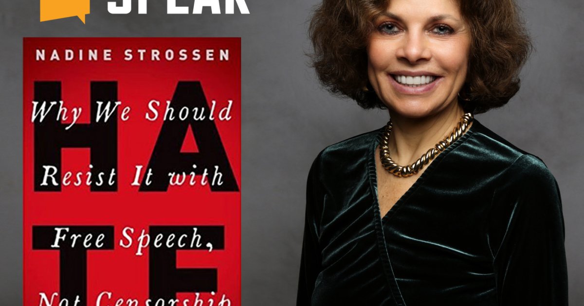 'HATE' with Nadine Strossen | The Foundation for Individual Rights and Expression